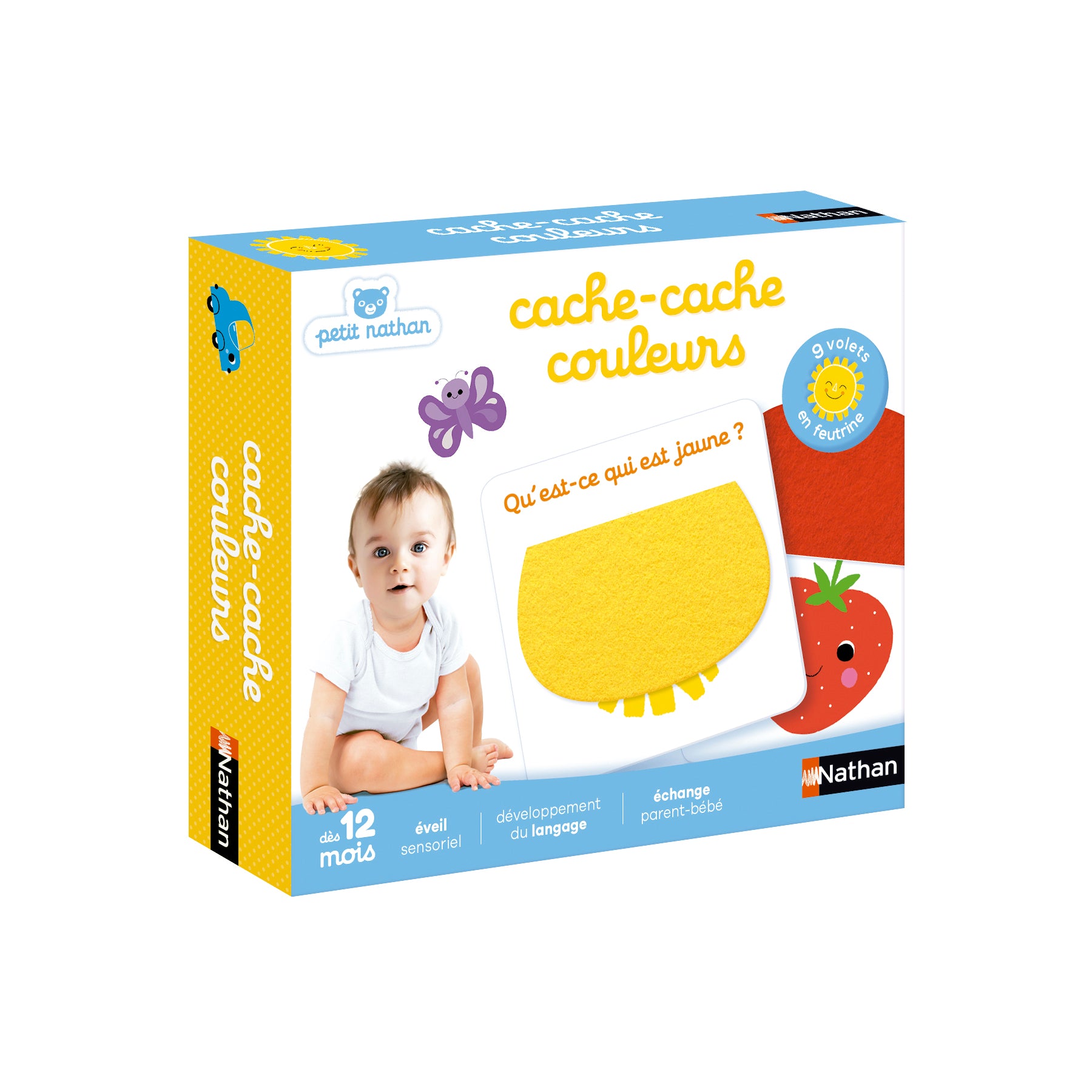 Cache-cache couleurs – Jeux Nathan