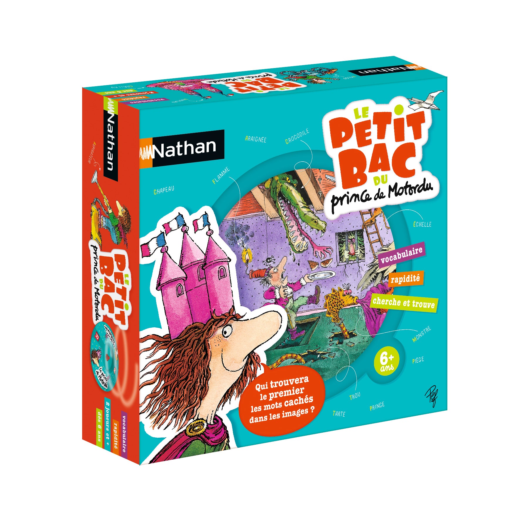 Le petit bac du prince de Motordu 2 – Jeux Nathan