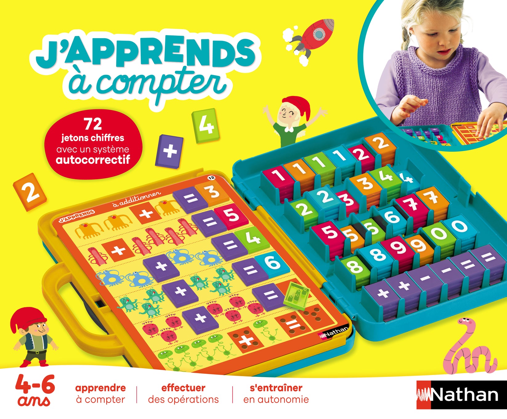J'apprends à compter – Jeux Nathan