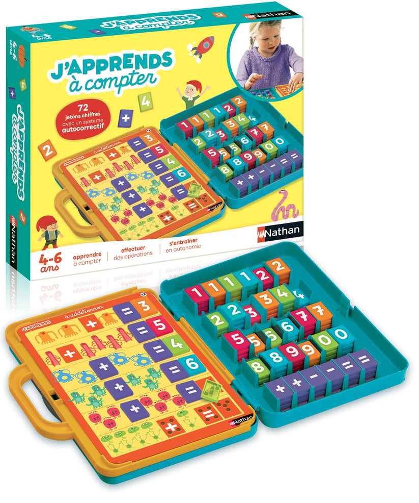 J'apprends à compter – Jeux Nathan